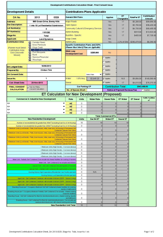 Agenda of Development Assessment Panel - 27 November 2013